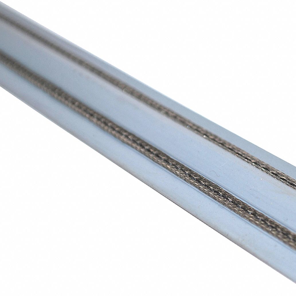 BIRD BARRIER, Stainless Steel, Gray, Electrified Bird Shock Track ...