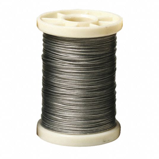 BIRD BARRIER, 500 ft Wire Lg, Stainless Steel, Birdwire,Stainless Steel ...