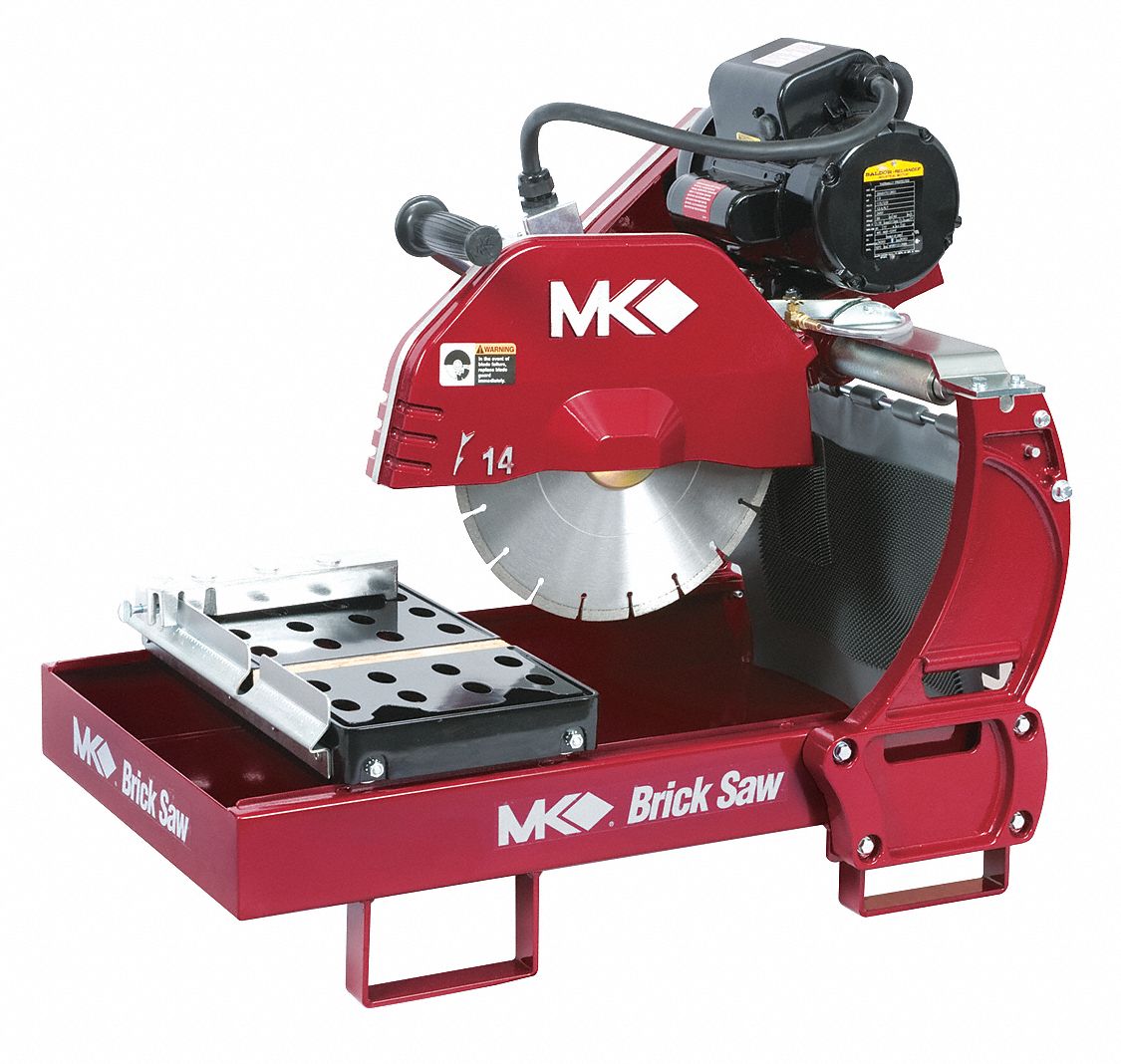MK DIAMOND PRODUCTS, Brick Saw,14",1-1/2 HP - 43RX92|161195 - Grainger