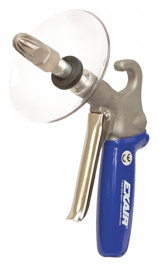 EXAIR, Aluminum, Air Nozzle, Safety Air Gun and 1100 and Chip Shield ...