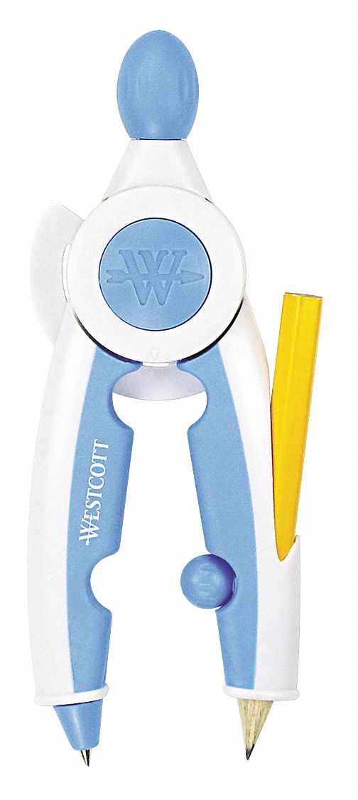 WESTCOTT, Compass,Soft Touch,Assorted - 43WA35|14377 - Grainger