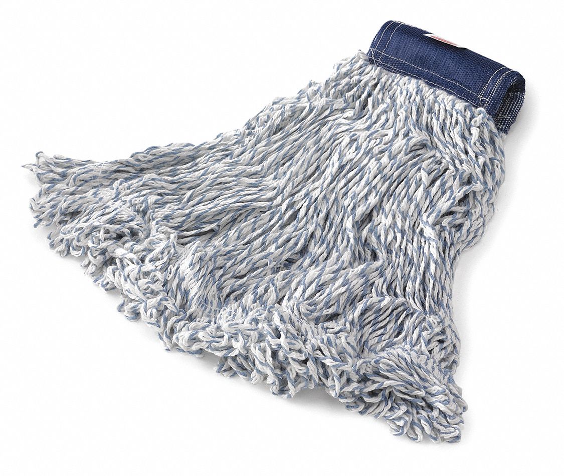 RUBBERMAID COMMERCIAL PRODUCTS Super Stitch Finish Mop Head, Large, 5 ...