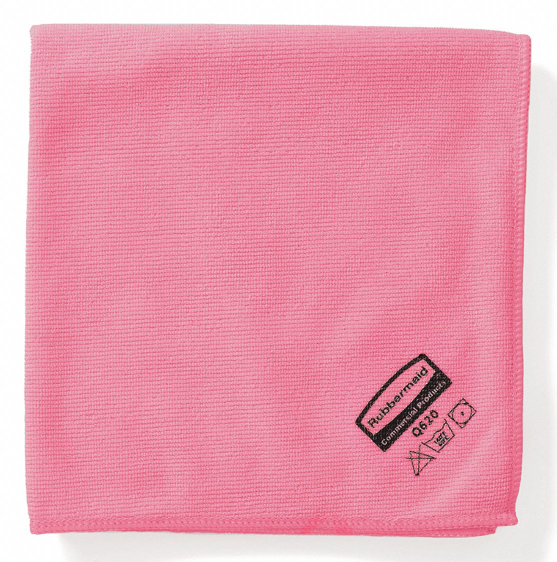 RUBBERMAID COMMERCIAL PRODUCTS, Red, Microfiber Cloth,Red - 43WX54 ...