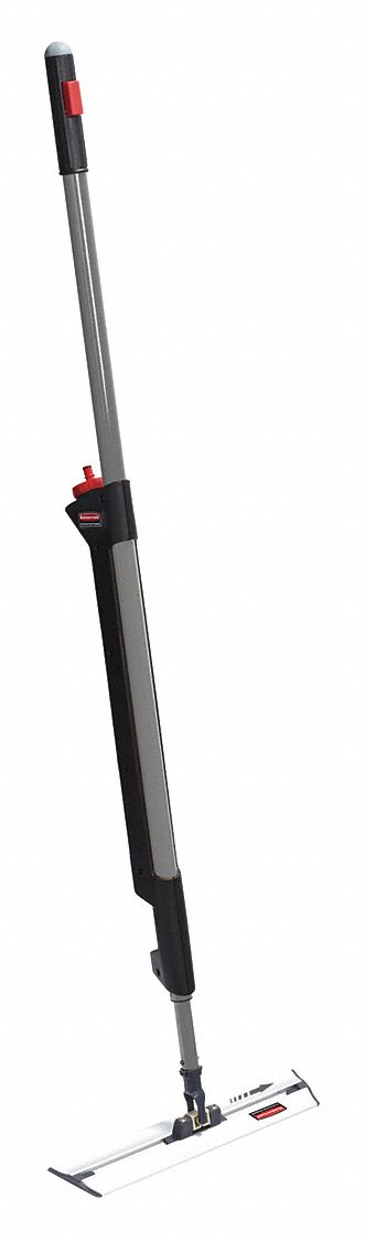 RUBBERMAID COMMERCIAL PRODUCTS, 17 in Overall Wd, 3 in Overall Dp, Flat Mop Frame - 43WX68 ...