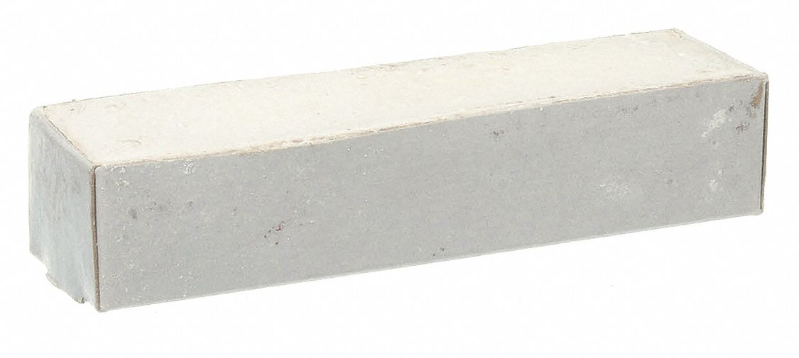 1 in x 1 in x 5 in Compound Buffer,White,PK3, White - Grainger