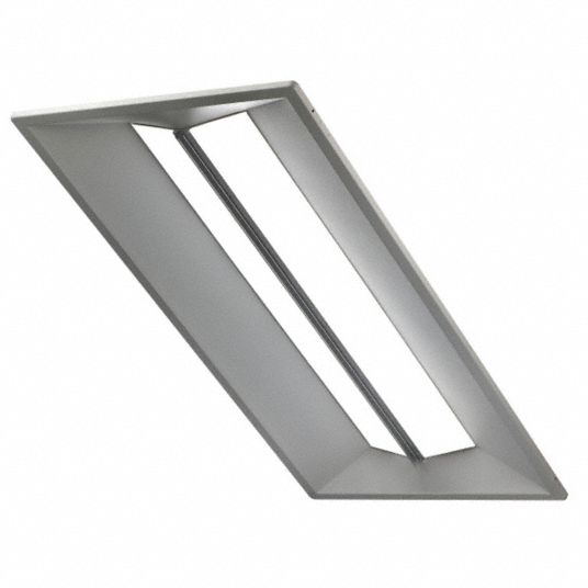 Recessed Troffer, LED Replacement For 4 Lamp LFL, 4,000 K, Lumens 4,000 ...