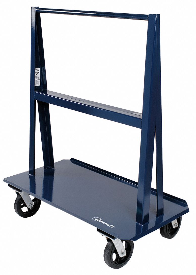 A-Frame Panel Truck, 3000 lb Load Capacity, 48 in, 25 in - Grainger