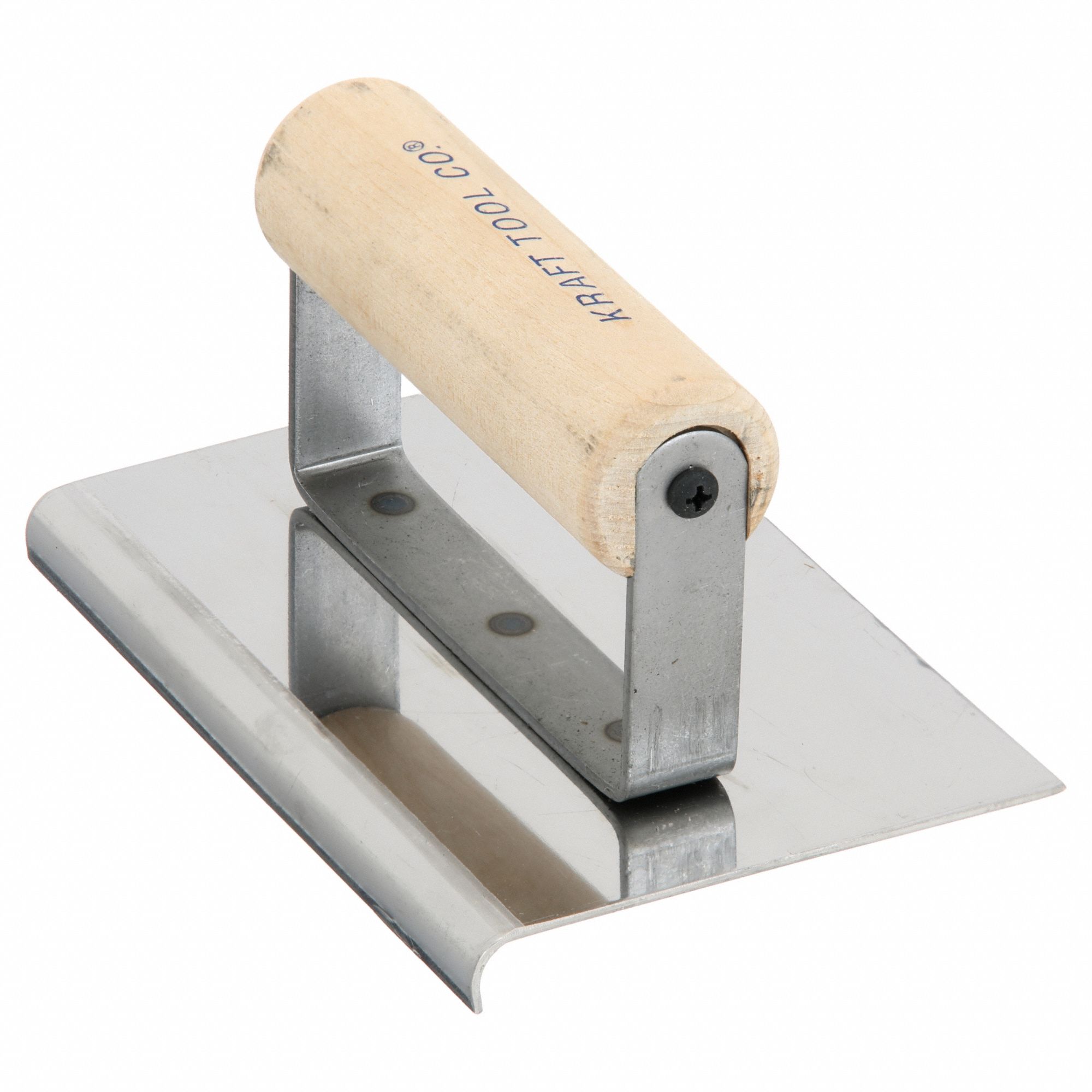 KRAFT TOOL, Stainless Steel, 6 in Blade Lg, Concrete Sidewalk Edger ...