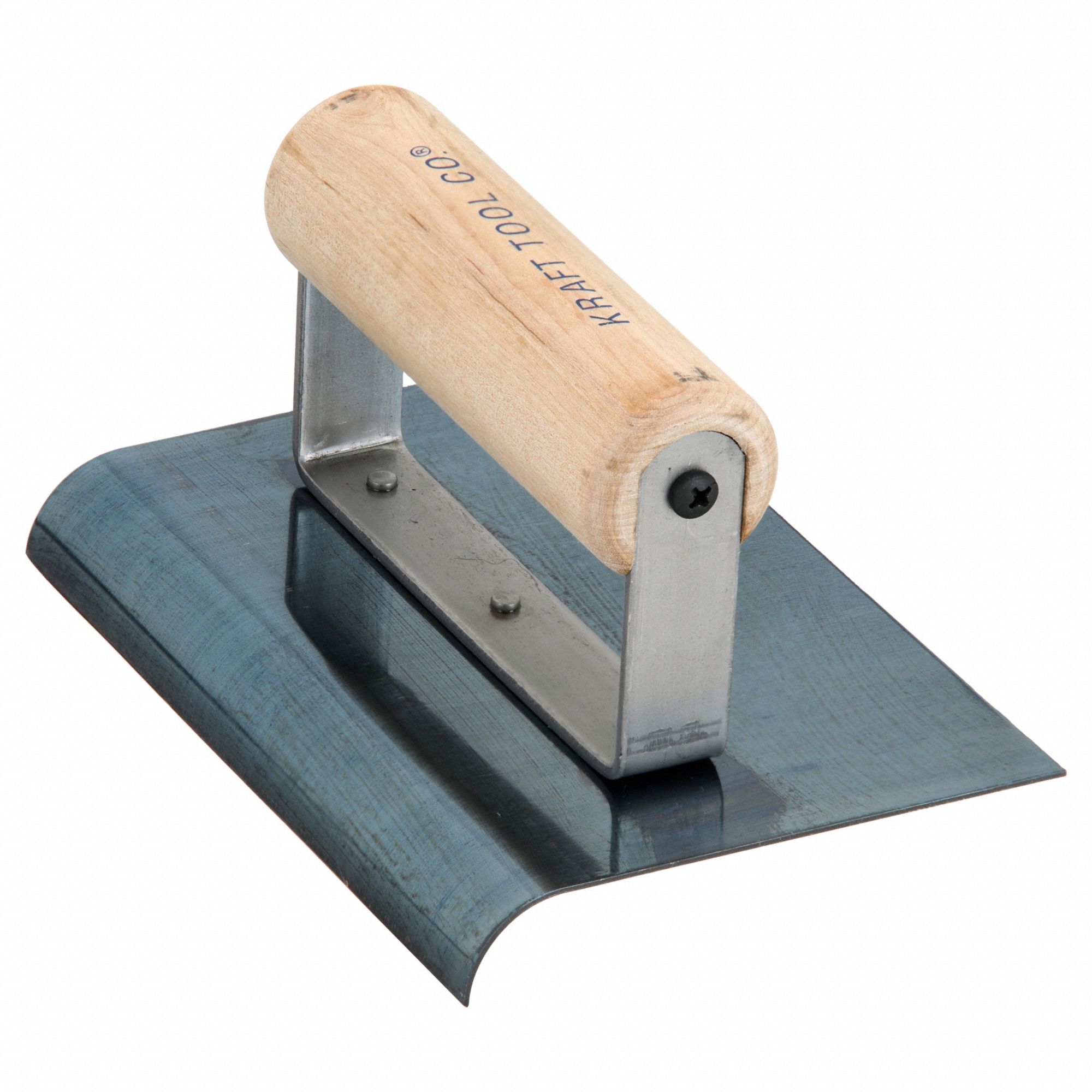 KRAFT TOOL, Blue Steel, 6 in Blade Lg, Concrete Sidewalk Edger - 43Y522 ...