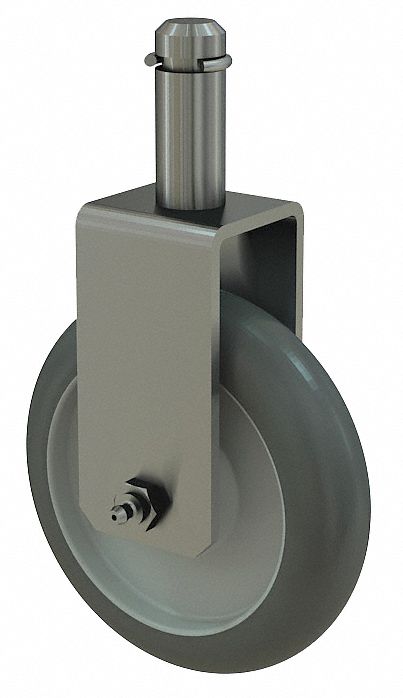 METRO, 300 lb Load Capacity, 5 in Overall Ht, Replacement Caster for ...