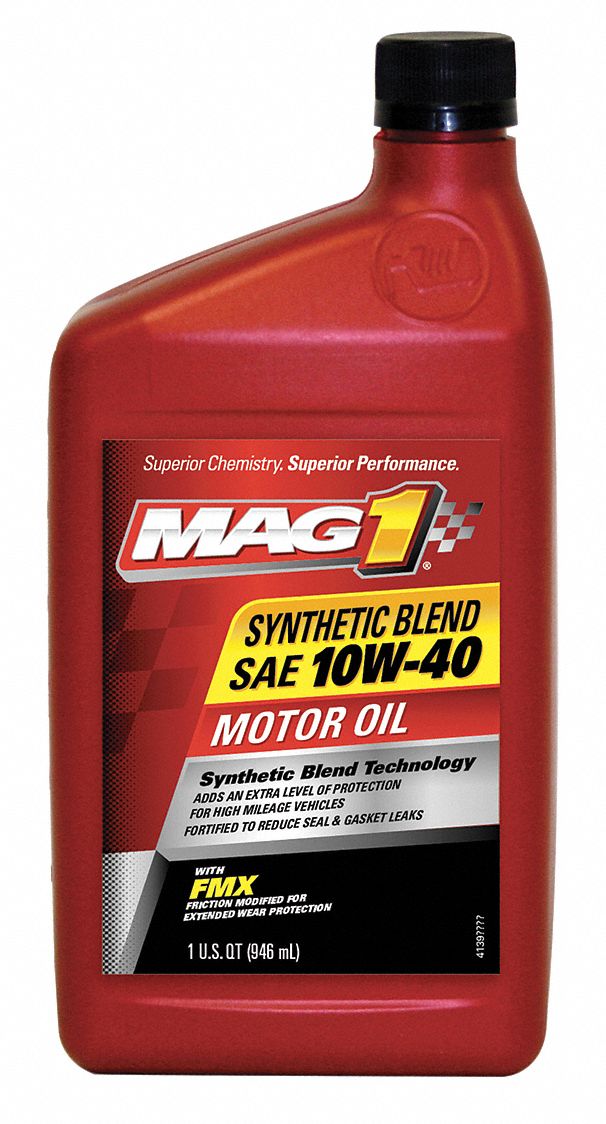 MAG 1, Synthetic Blend, Biodegradable, Engine Oil - 43Y883|MAG64841 ...