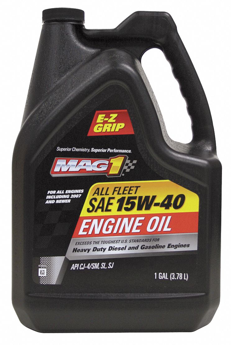 MAG 1, Conventional, Biodegradable, Diesel Engine Oil - 43Y894|MAG62631 ...