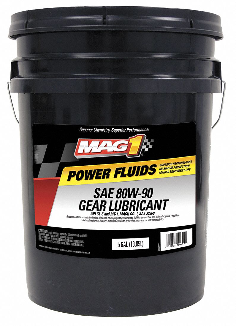 Mineral, SAE Grade : 80W-90, 5 gal Pail - Grainger