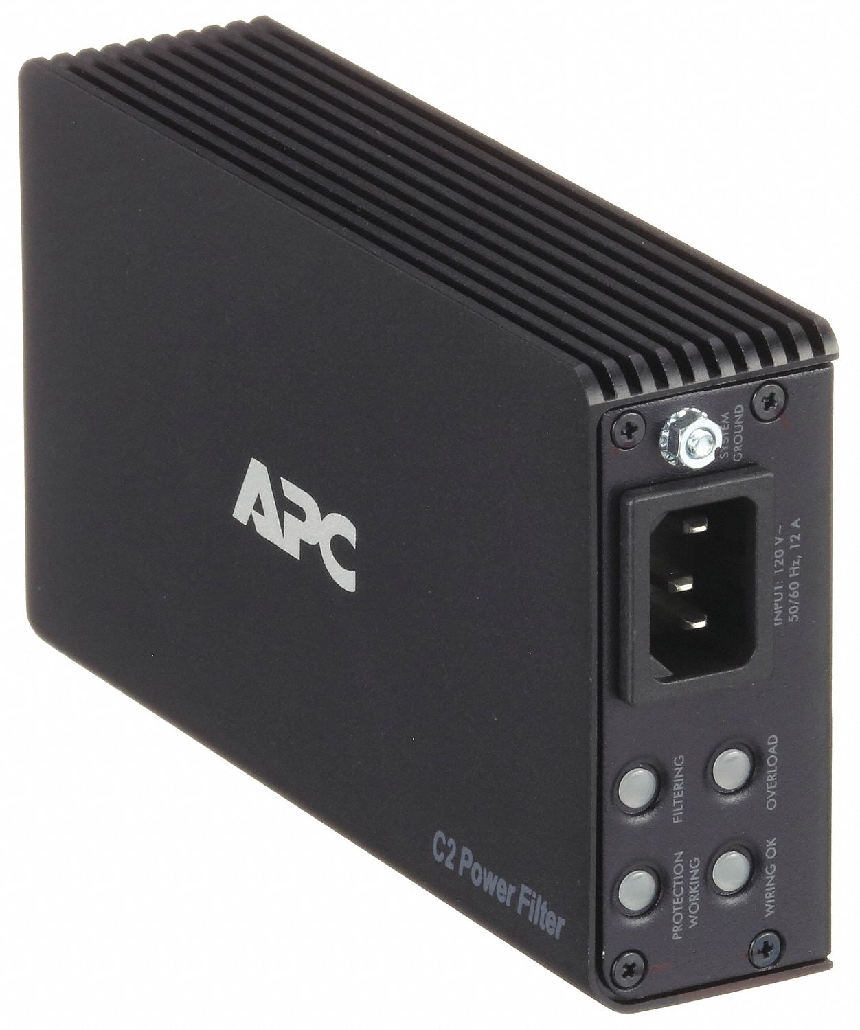 APC BY SCHNEIDER ELECTRIC, 2 Outlets, NEMA 5-15R, Power Filter - 43Y955 ...