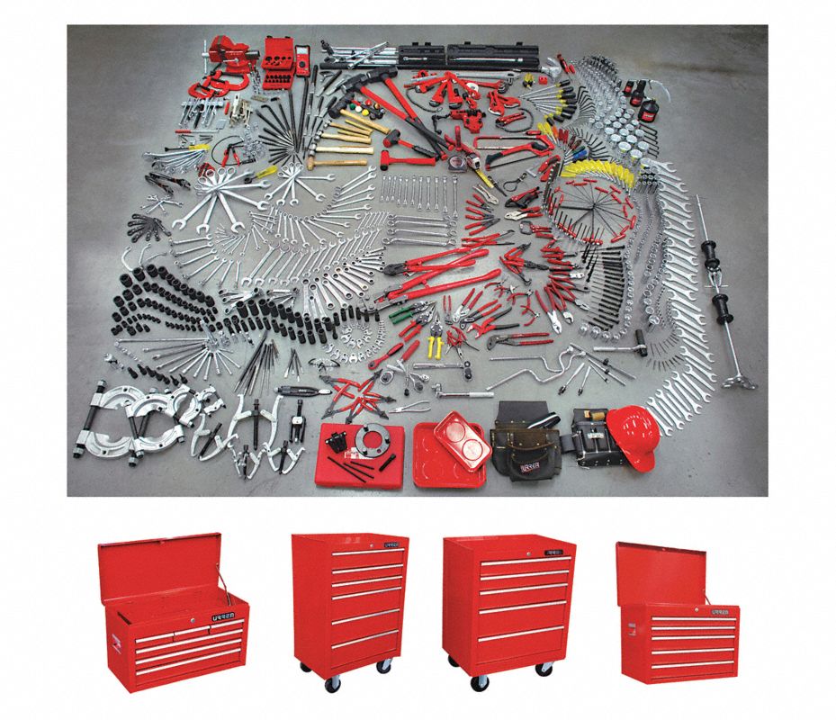 URREA Juego Maestro de Herramientas marca URREA , Número de Piezas 941 ...