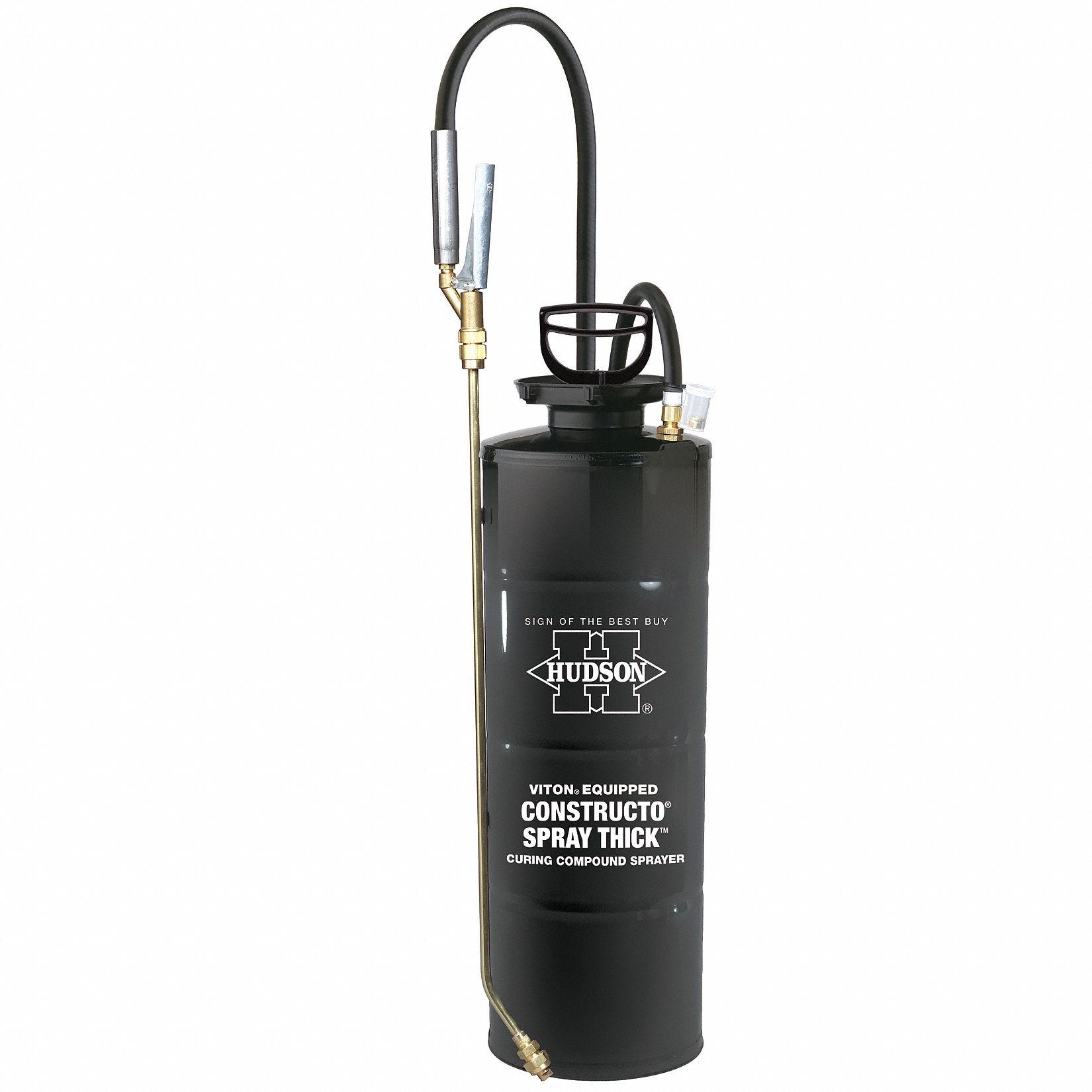 HUDSON, Brass, No Extension Included, Constructo Gal Steel Sprayer 3.5 ...