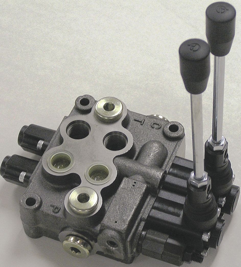 WOLVERINE, Hydraulic,4-Way,3-Position Valve,8 gpm - 43YW16|MB21BB5C1 ...