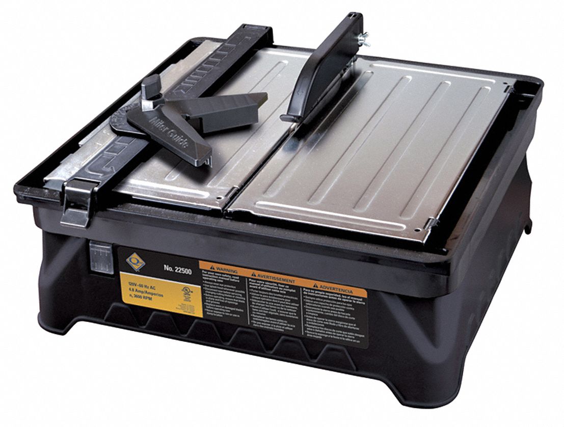 Portable Tile Saw, 7 in Blade Dia., Wet Cutting Type - Grainger