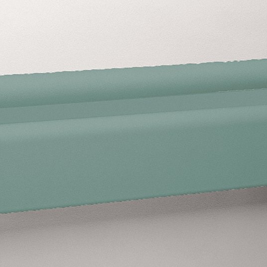 PAWLING CORP, Impact Resistant, Teal, Guard Rail - 43Z474|BR-400V-12 ... PAWLING CORP, Impact Resistant, Teal, Guard Rail - 43Z474|BR-400V-12 ...
