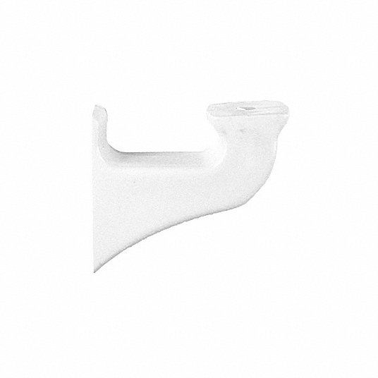 PAWLING CORP, Bracket, PVC, Bracket - 43Z859|BR-1206-0-301 - Grainger PAWLING CORP, Bracket, PVC, Bracket - 43Z859|BR-1206-0-301 - Grainger
