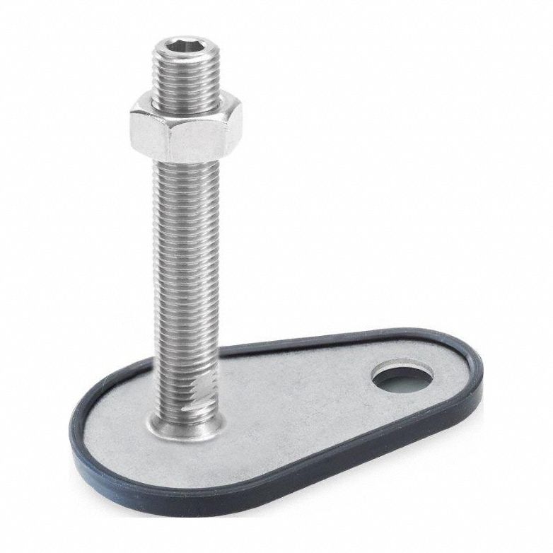 JW WINCO, Swiveling Stud, 5/8"-11 Thread Size, Male-End Leveling Mount ...