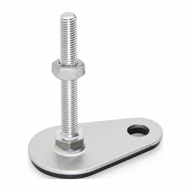 JW WINCO, Swiveling Stud, 3/8"-16 Thread Size, Male-End Leveling Mount ...