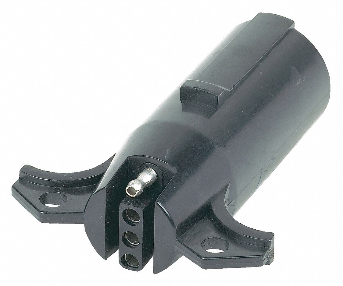 HOPKINS TOWING SOLUTIONS, 7-Way Round, 4-Way Flat, Trailer Adapter ...