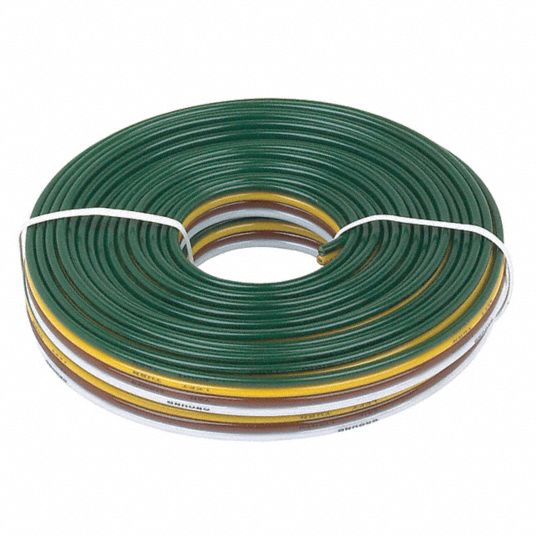 HOPKINS TOWING SOLUTIONS Bonded Trailer Wire: 4-Way - 440C01|49915 ...