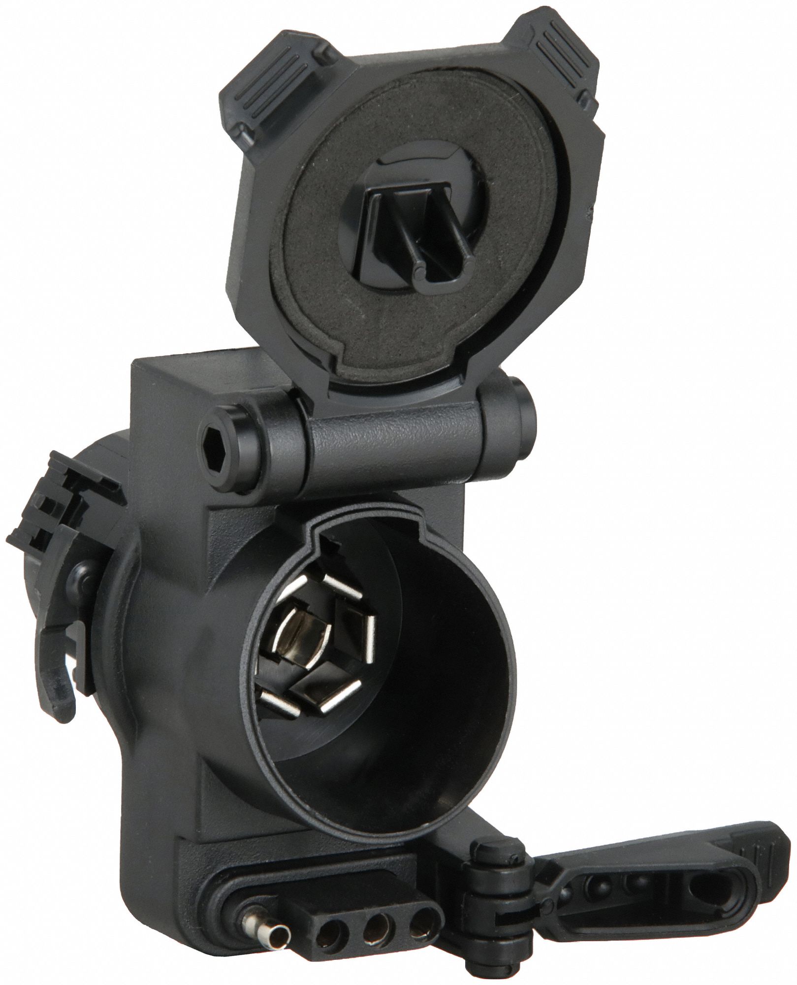 HOPKINS TOWING SOLUTIONS, 4-Way/7-Way, PVC, T-Connector - 440C17|40920 ...