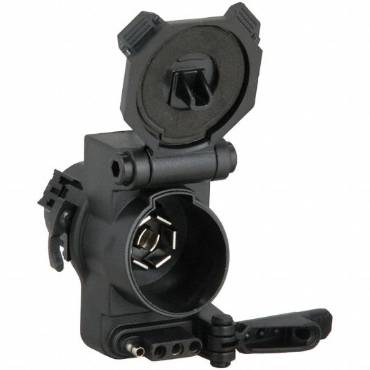 HOPKINS TOWING SOLUTIONS, 4-Way/7-Way, PVC, T-Connector - 440C17|40920 ...