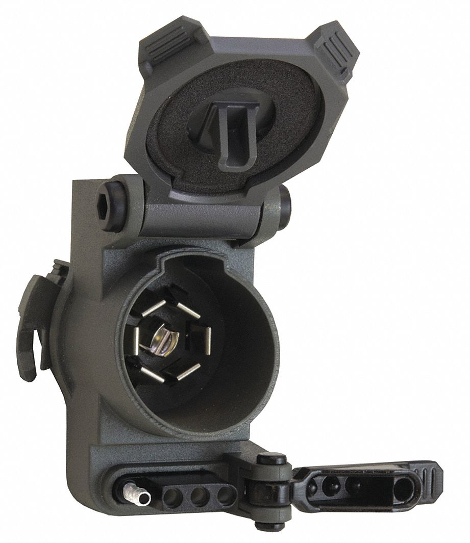 HOPKINS TOWING SOLUTIONS T-Connector: 4-Way/7-Way, PVC, For Use With ...