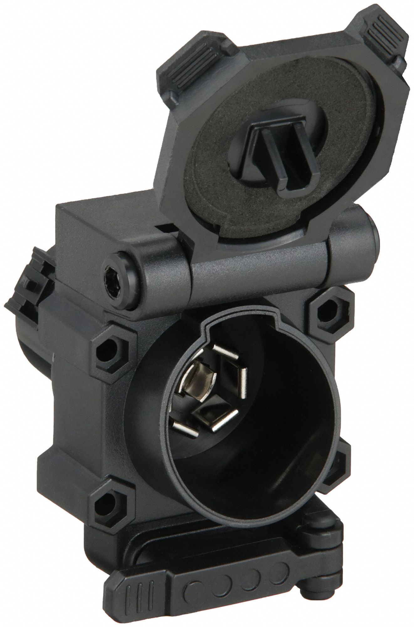 HOPKINS TOWING SOLUTIONS, 4-Way/7-Way, PVC, T-Connector - 440C19|40950 ...