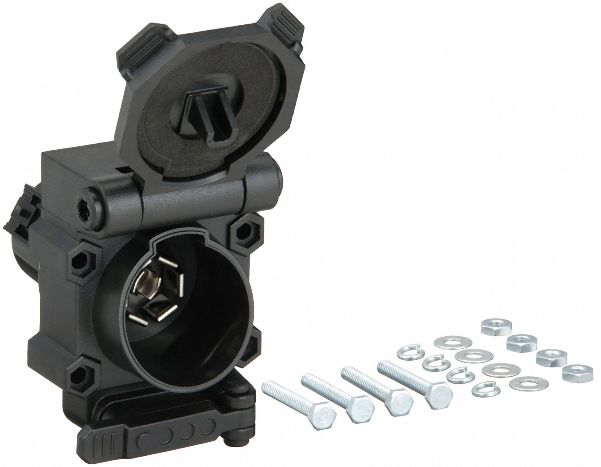 HOPKINS TOWING SOLUTIONS T-Connector: 4-Way/7-Way, PVC, Ford Towing ...