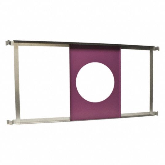 SOUNDTUBE, 2 in Overall Ht, 24 in Overall Lg, Tile Bridge Adapter ...