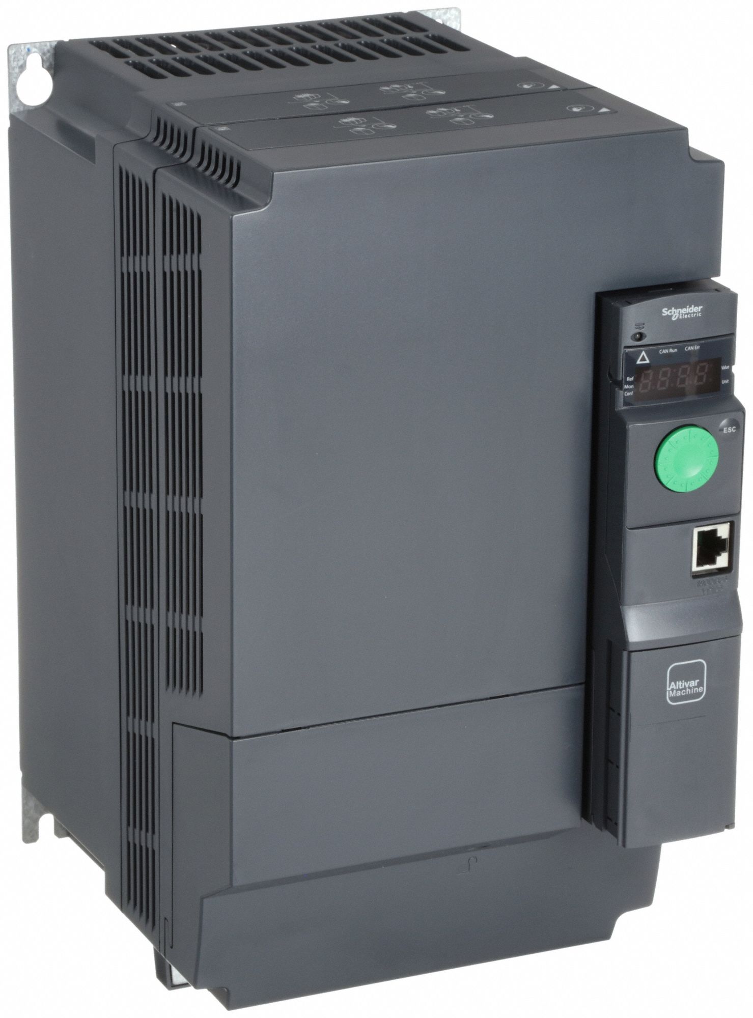 SCHNEIDER ELECTRIC, 500V AC, 15 hp Max Output Power, Variable Frequency ...