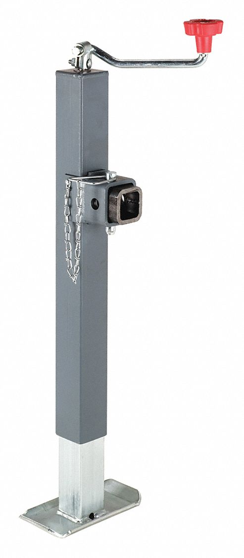 BULLDOG, Topwind Trailer Jack, 5,000 lb Static Load Capacity, Trailer ...