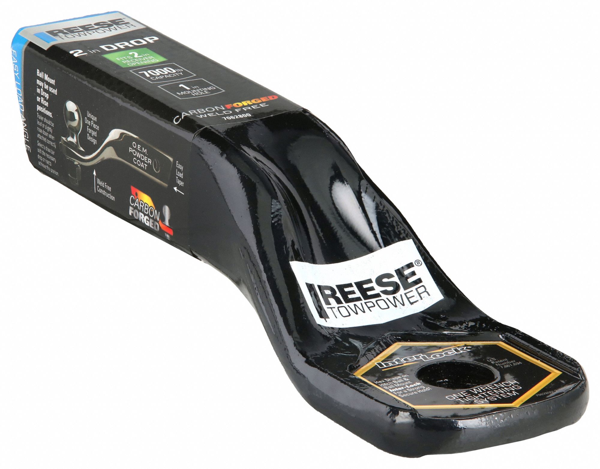 REESE, IV, 1 in Compatible Ball Shank Dia, Draw Bar - 444H12|7062811 ...