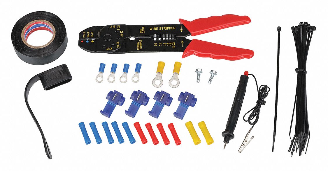 REESE, Wire Lead, 8 in Wire Lg, Kit Multipurpose Trailer Wiring ...