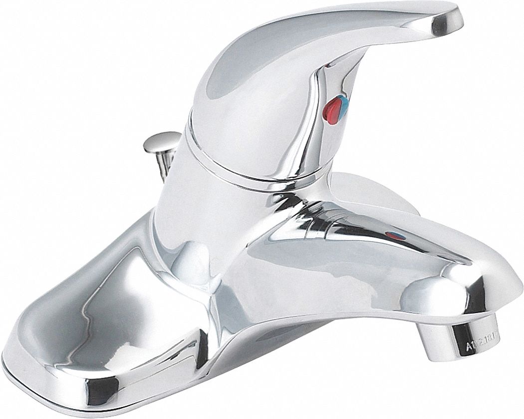 EZ-FLO Straight Spout Bathroom Faucet, Straight, Bathroom Sink Faucet ...