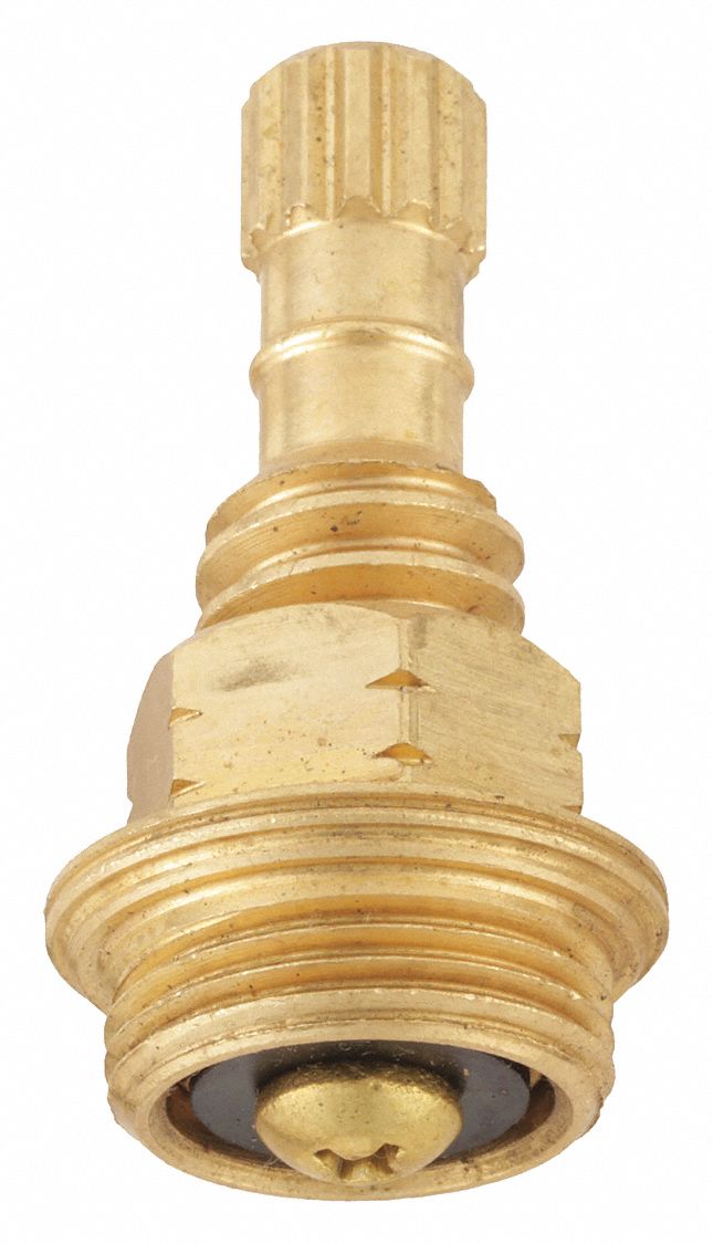 Use with Hot/Cold Water, Brass, Stem - 444J81|30251LF - Grainger