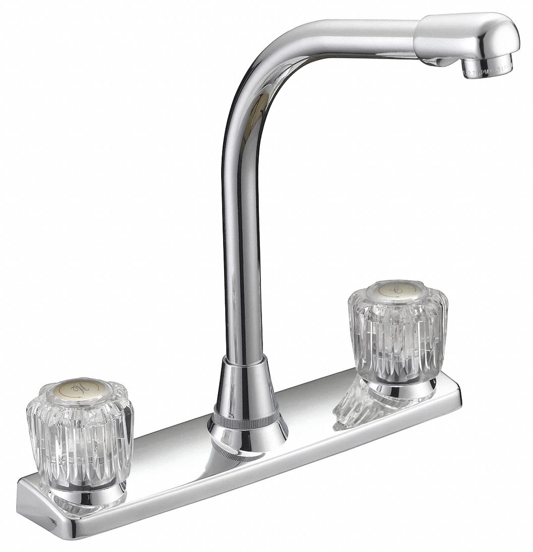 EZ-FLO, Traditional Collection, Metal, Straight Kitchen Faucet - 444J98 ...