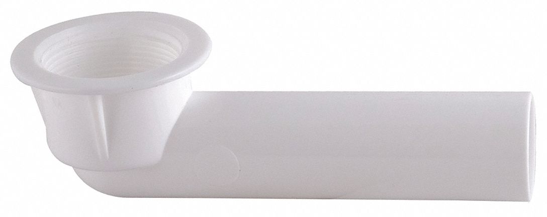 1 1/2 in Fits Min Drain Size, Plastic, Waste and Overflow Shoe - 444K16 ...