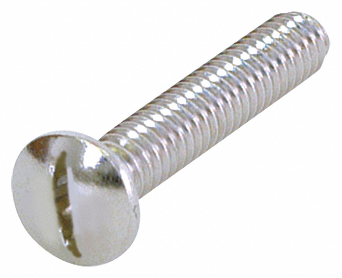 1 1/2 in Overall Lg, 1 1/2 in Fits Min Drain Size, Faceplate Screw ...