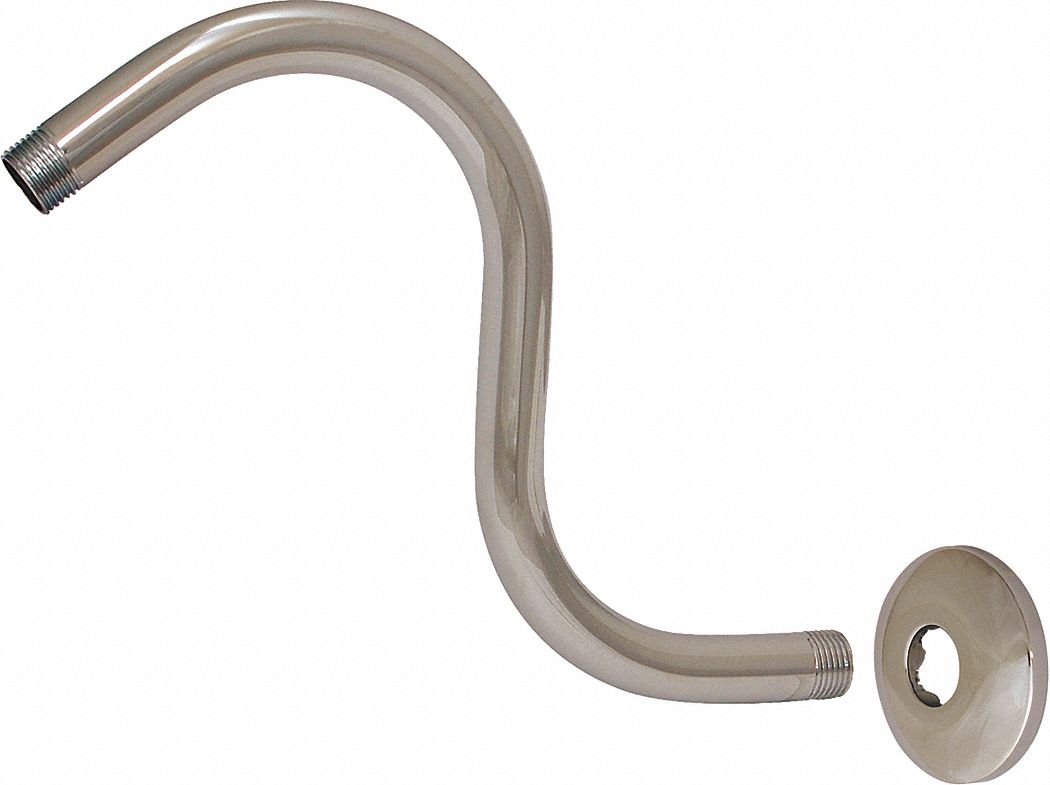 Compatible Product Type Wall-Mounted Showerheads, Brass, S Shape Shower ...