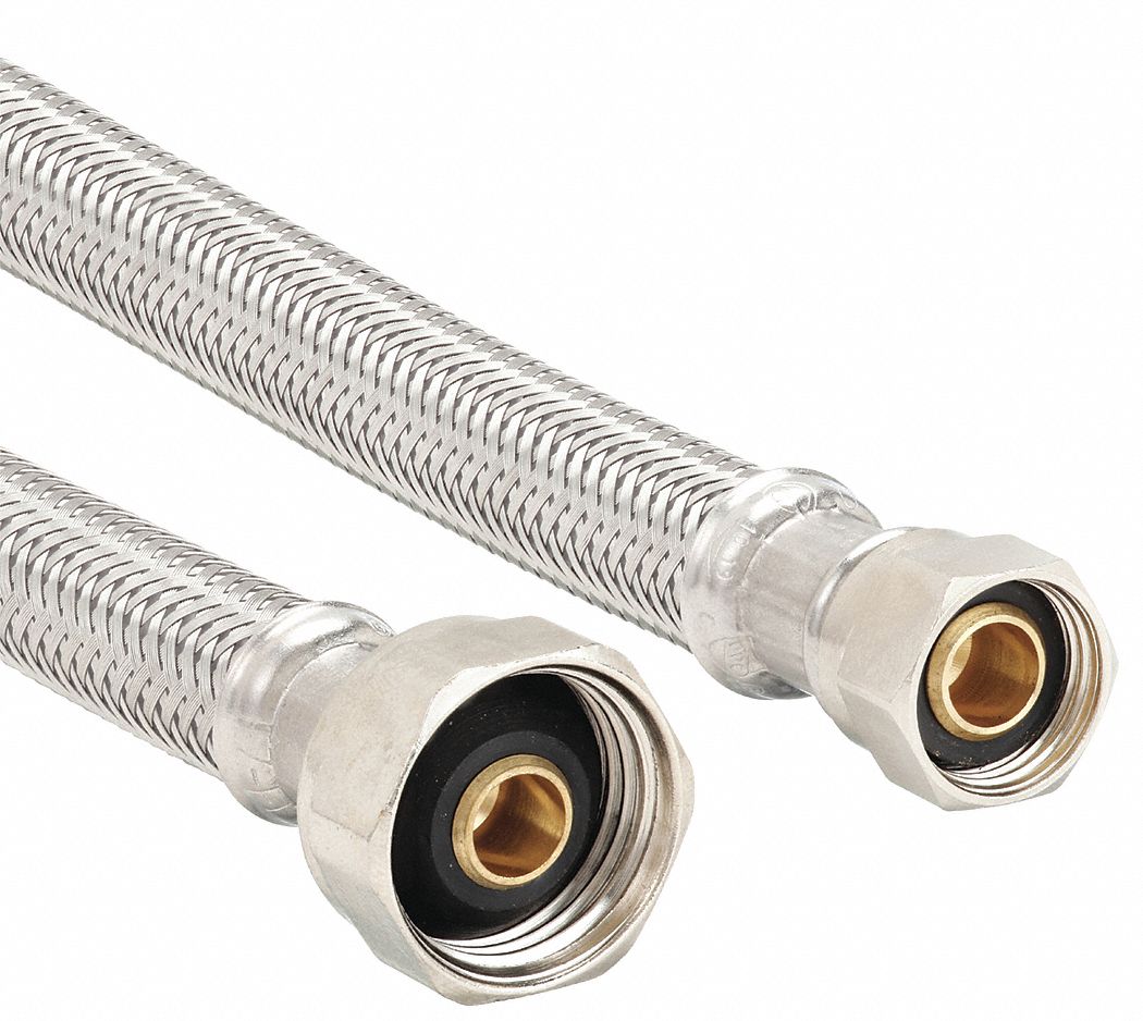 1/4 in Hose Inside Dia., 125 psi, Supply Line - 444L70|48005N - Grainger