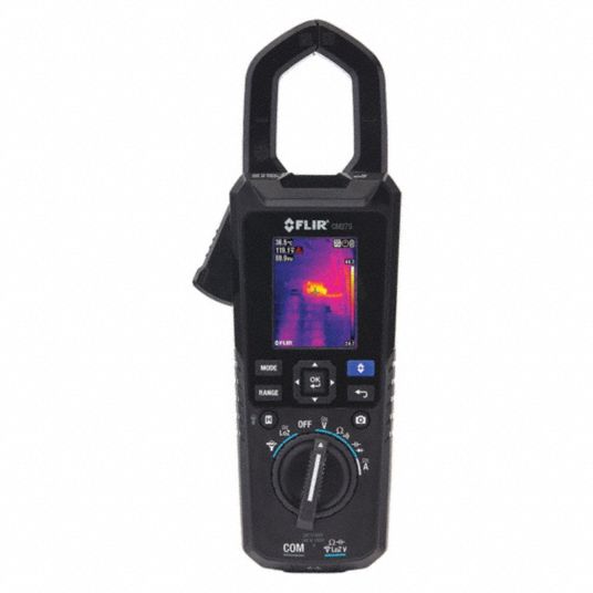 FLIR, Clamp-Jaw Jaw, CAT IV 600V, Digital Clamp Meter - 444M27|CM275 ...