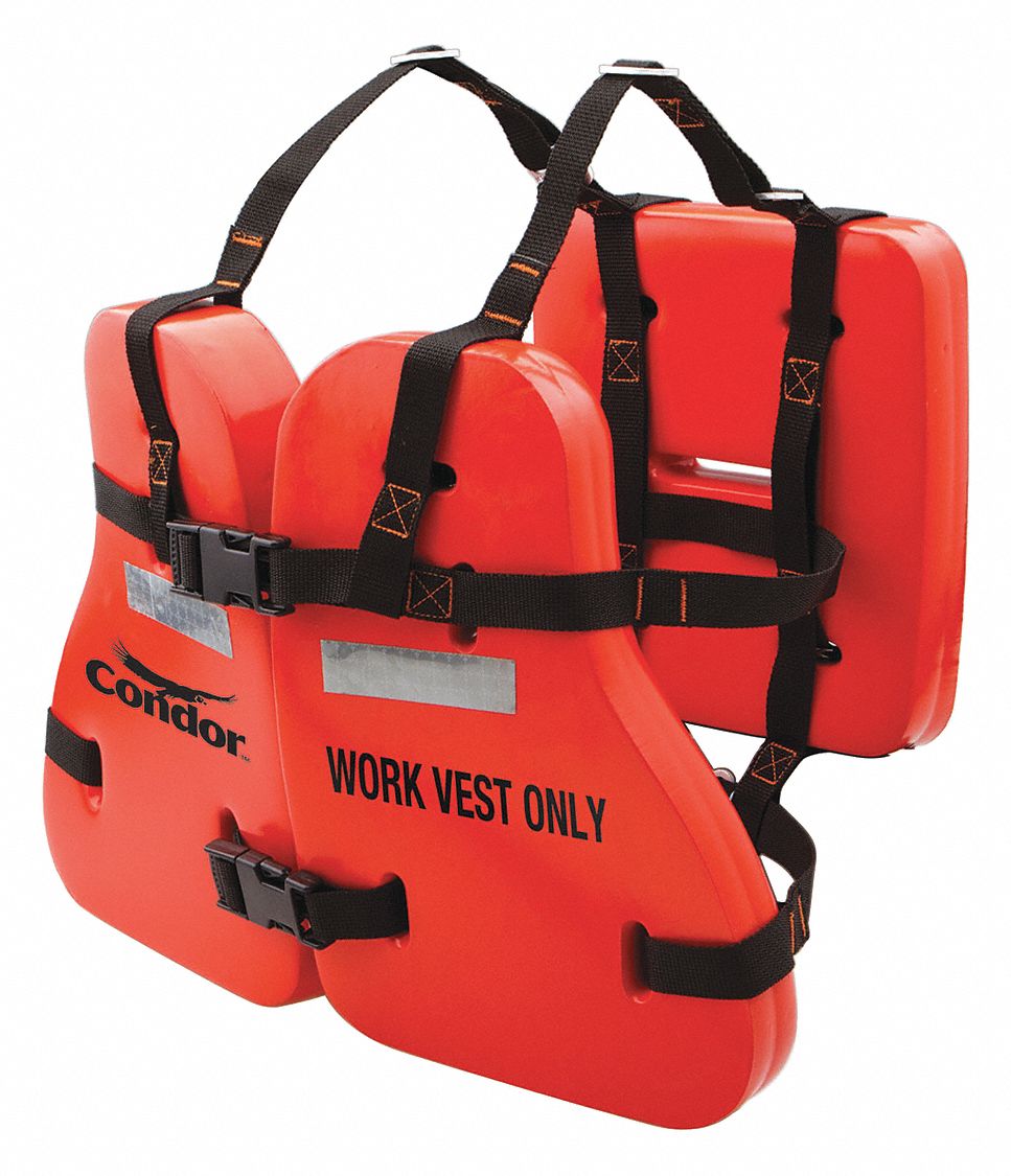 CONDOR Commercial Life Jacket USCG Type V Size Adult Universal 