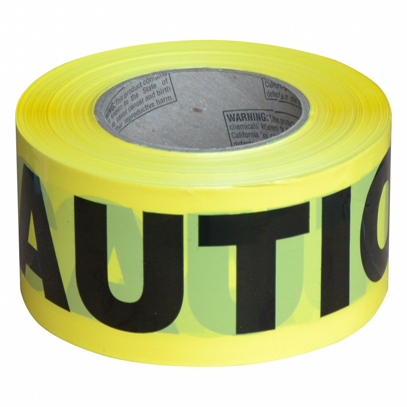 1,000 ft Lg, 3 in Wd, Barricade Tape - 444P15|Y175M31000C-12 - Grainger