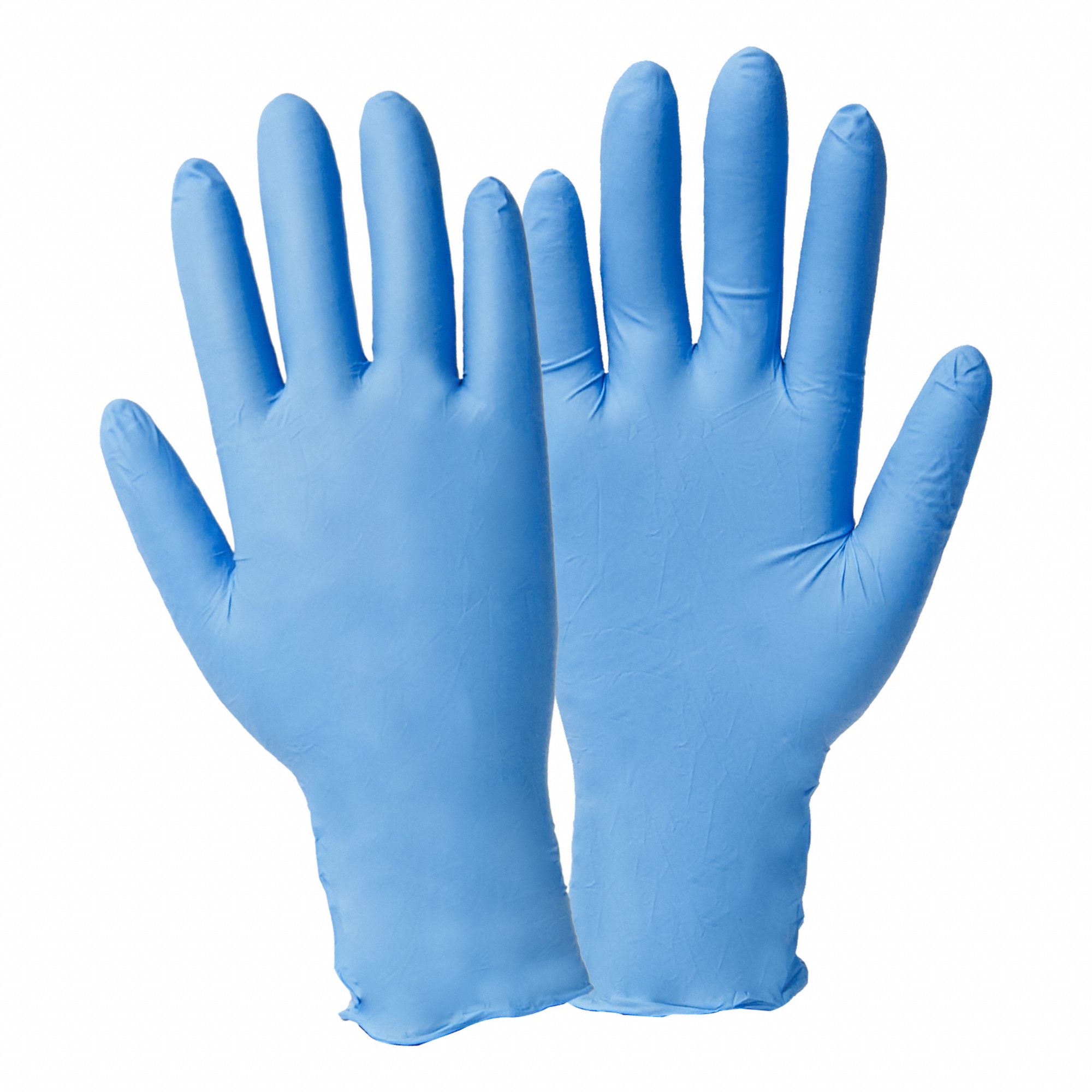 SAFE FIT Guantes Desechables,Nitrilo,Azul,CH,PQ10 - 444XP2 | 705PFE T-S ...