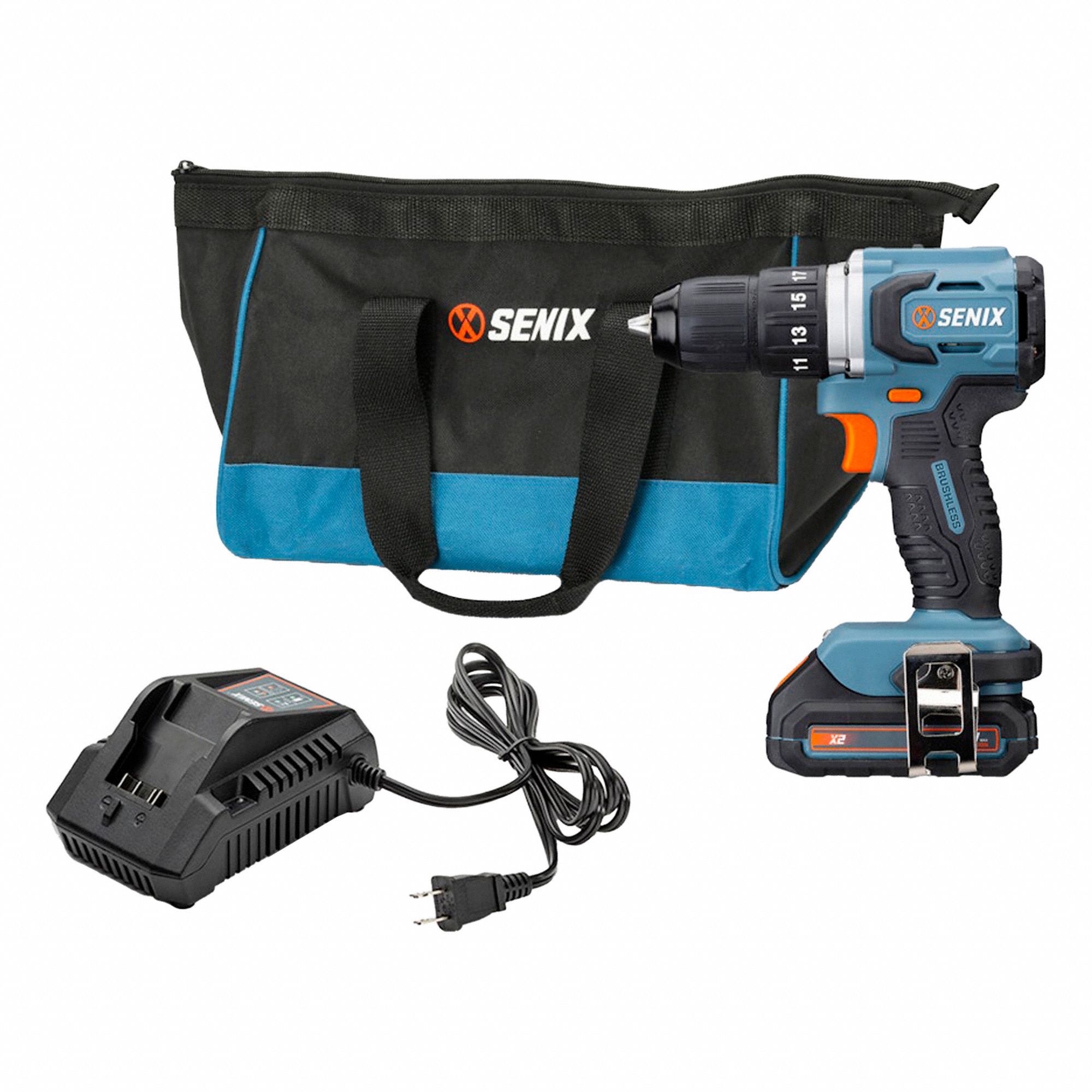 SENIX Kit de Taladro/Atornillador Inalámbrico - 444YJ4 | PDDX2-M2 ...